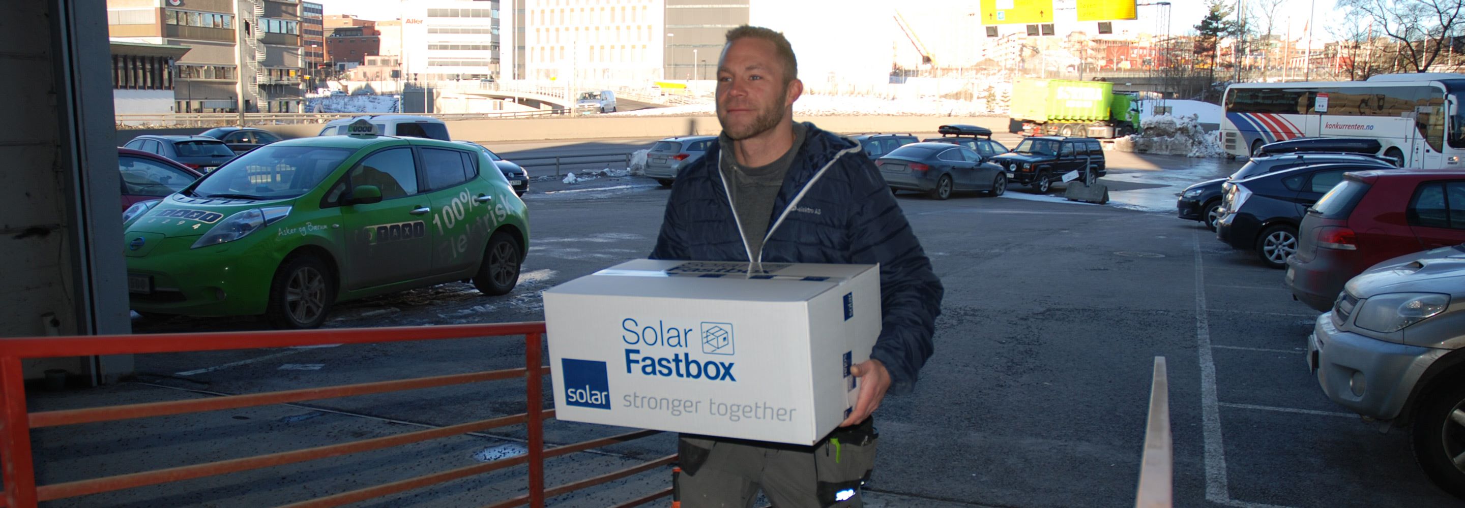 Fastbox gir effektive arbeidsdager for TRG Elektro